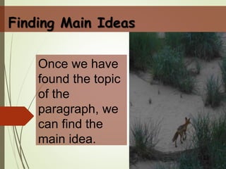 Main Idea s & Supporting Details PPT.pptx