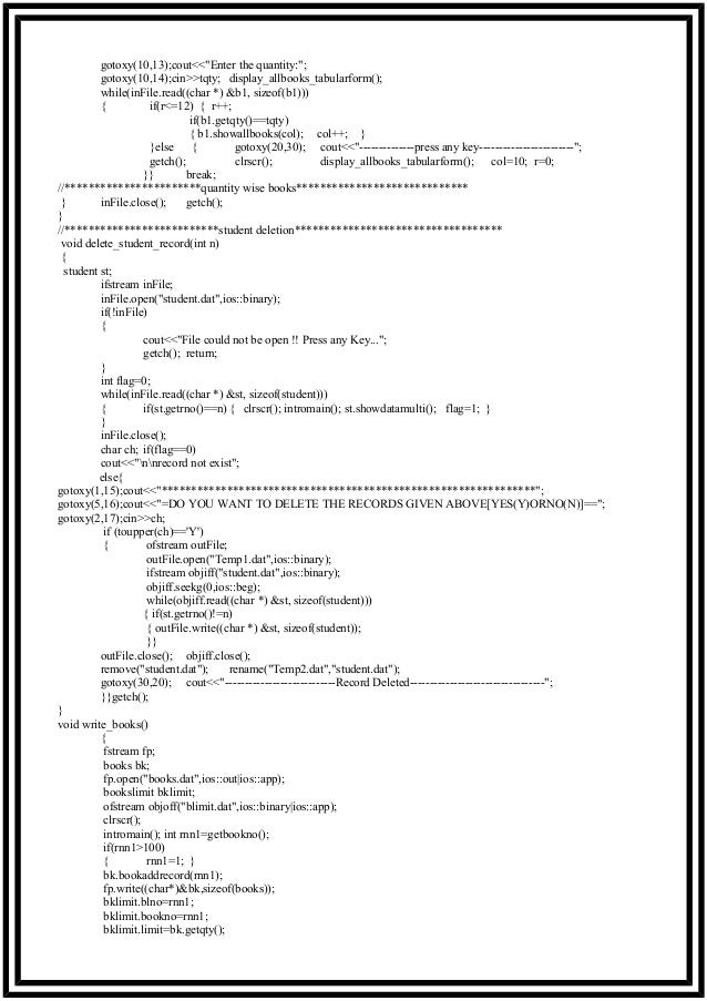 Library Management System Project In C Ppt Demoper