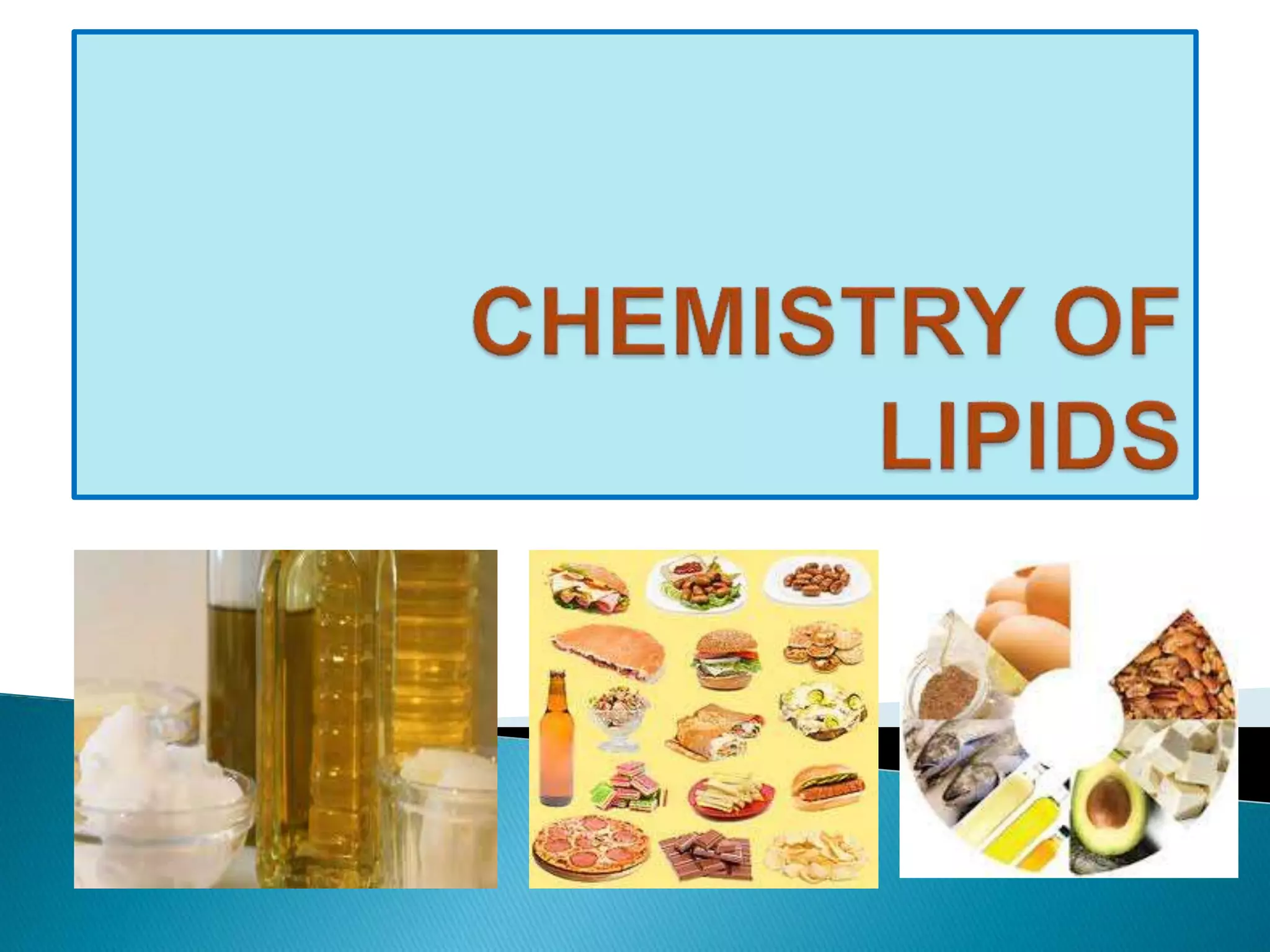 lipid chemistry | PPTX