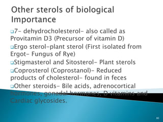 lipid chemistry | PPTX