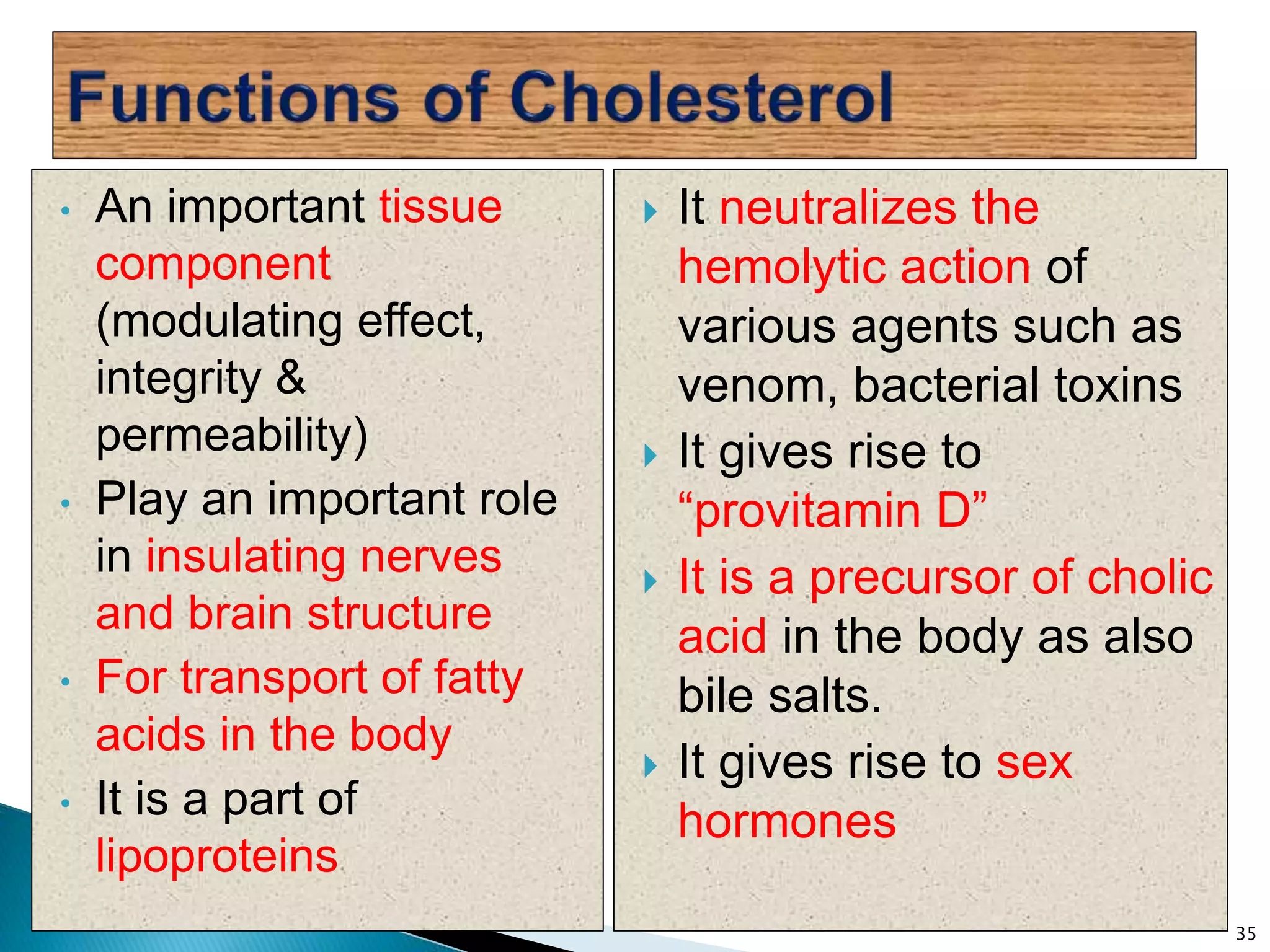 Main lipid chemistry | PPTX