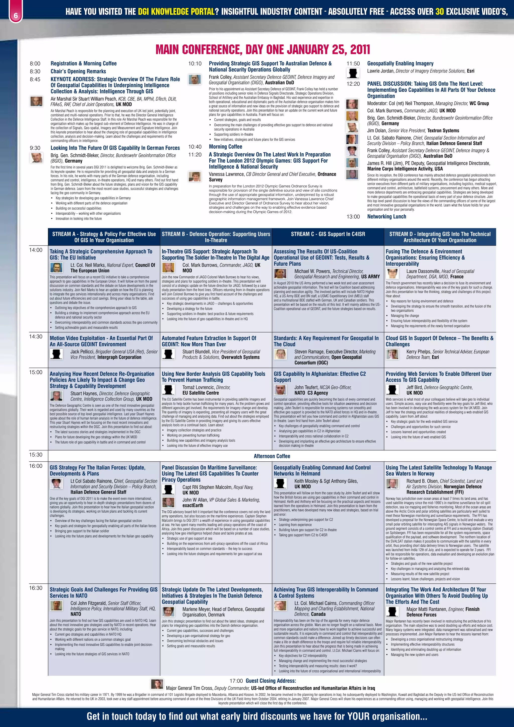 Defence Geospatial Intelligence Agenda | PDF