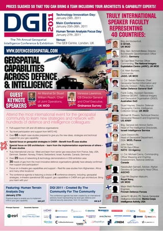 Defence Geospatial Intelligence Agenda | PDF