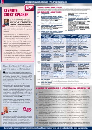 Defence Geospatial Intelligence Agenda | PDF