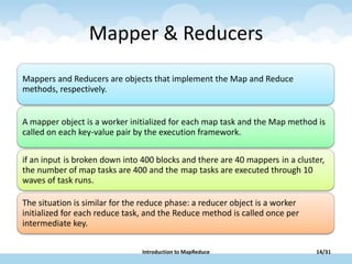 Main map reduce | PPTX
