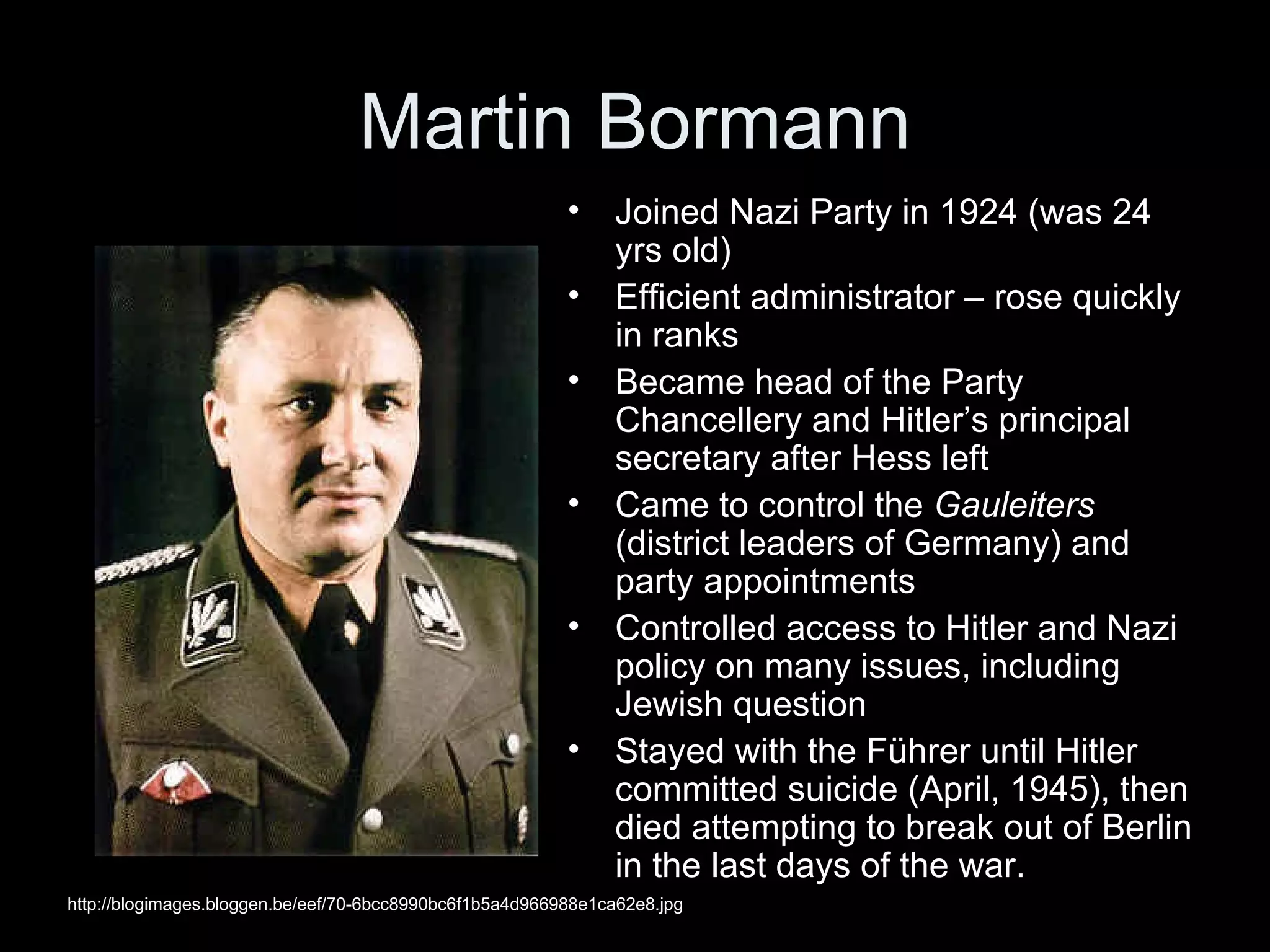 Hitler's Men | PPT