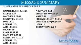 The Power of Prayer and Praise 3 09-2014 | PPT