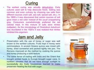 ANCIENT METHODS OF FOOD PRESERVATION | PPTX