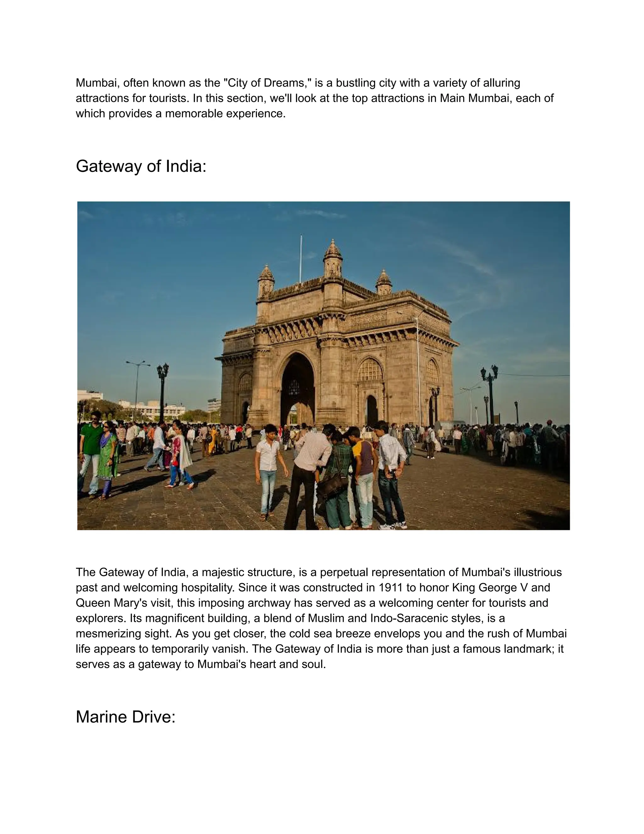 Main Mumbai_ City of Dream, Bollywood, and Iconic Landmark.pdf