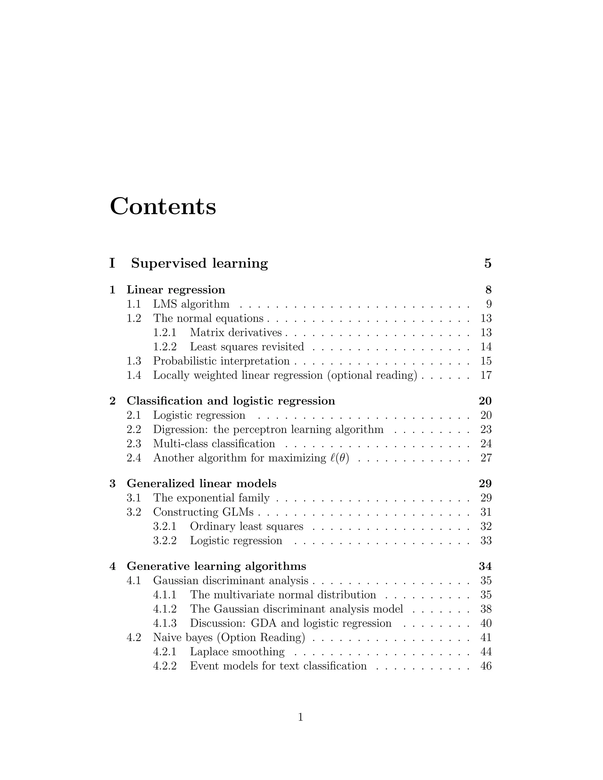 machine learning notes by Andrew Ng and Tengyu Ma | PDF