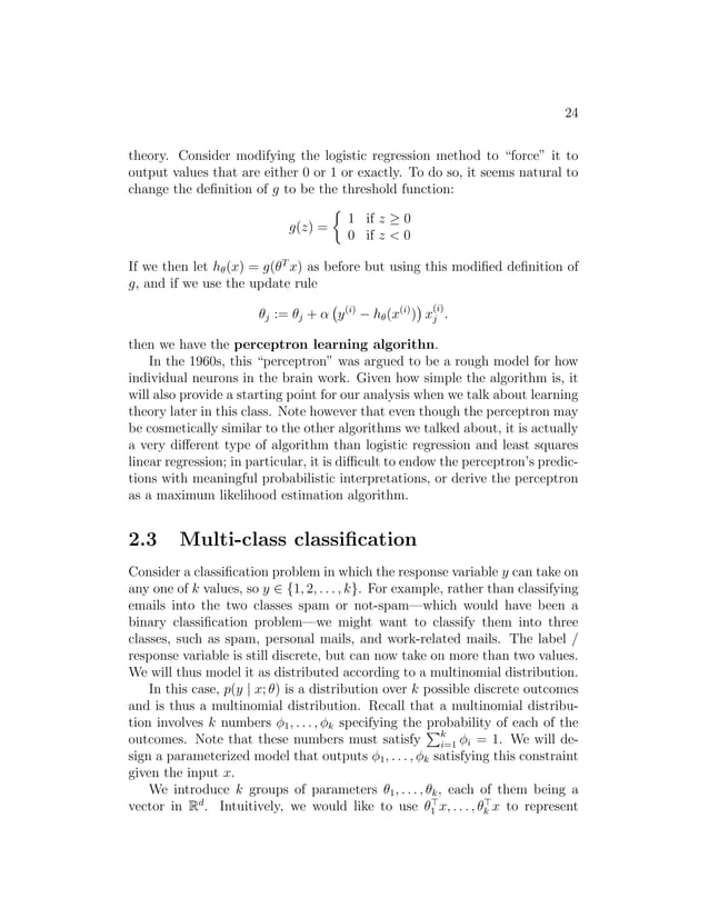 Machine Learning Notes By Andrew Ng And Tengyu Ma Pdf