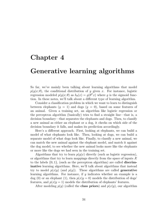 machine learning notes by Andrew Ng and Tengyu Ma | PDF