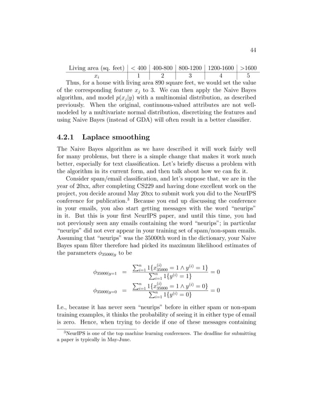 machine learning notes by Andrew Ng and Tengyu Ma | PDF