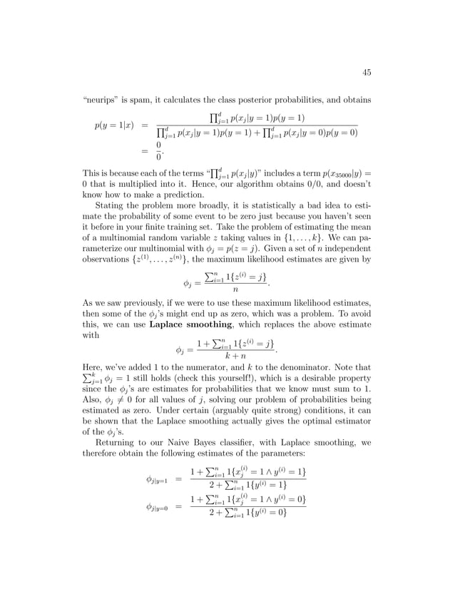 machine learning notes by Andrew Ng and Tengyu Ma | PDF