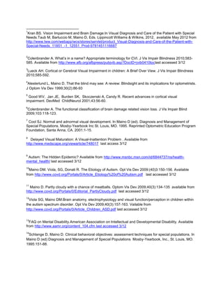 Pediatric Cerebral Visual Impairment:: Childrens Hospital Omaha, NE ...