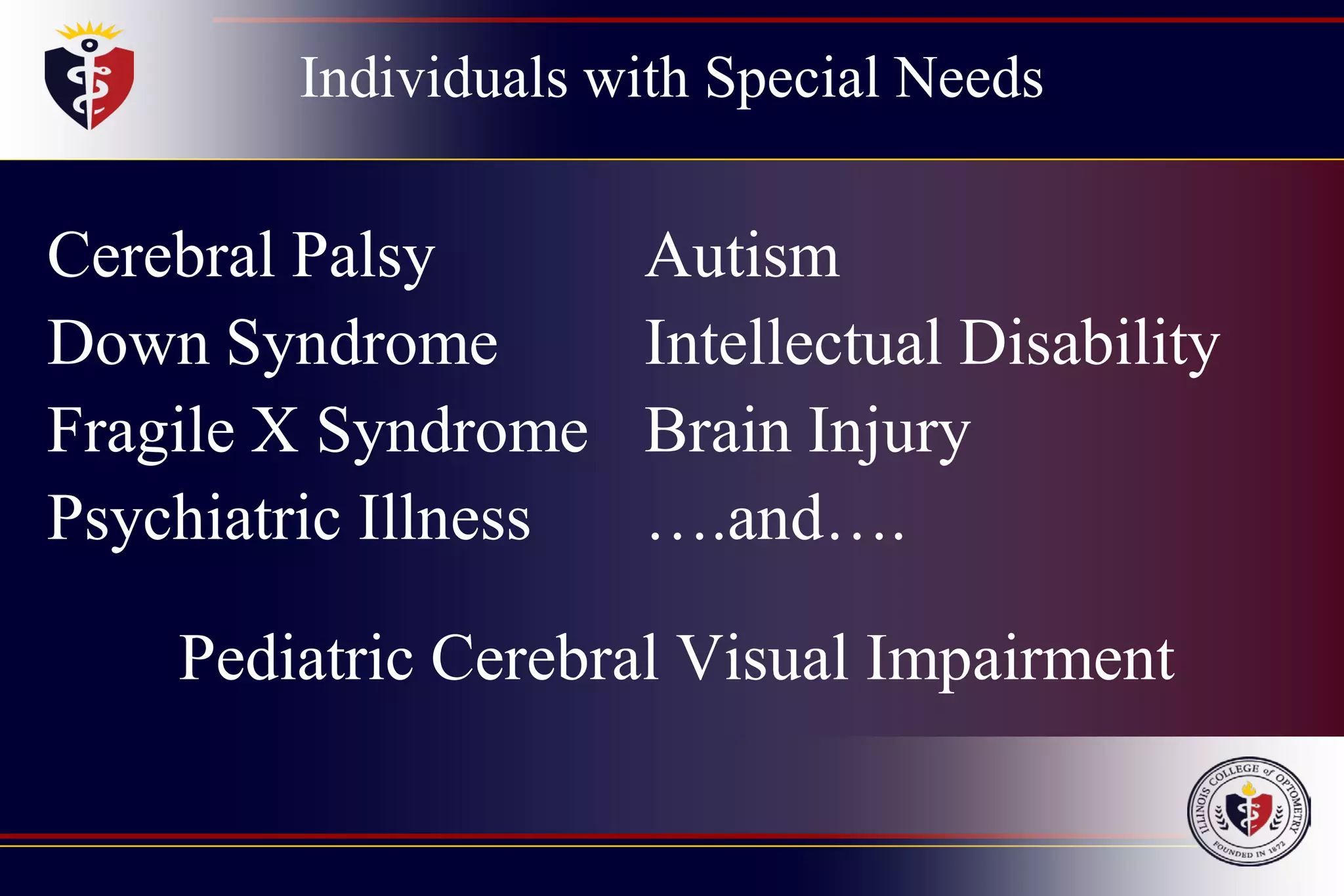 American Conference on Pediatric Cerebral Visual Impairment | PDF