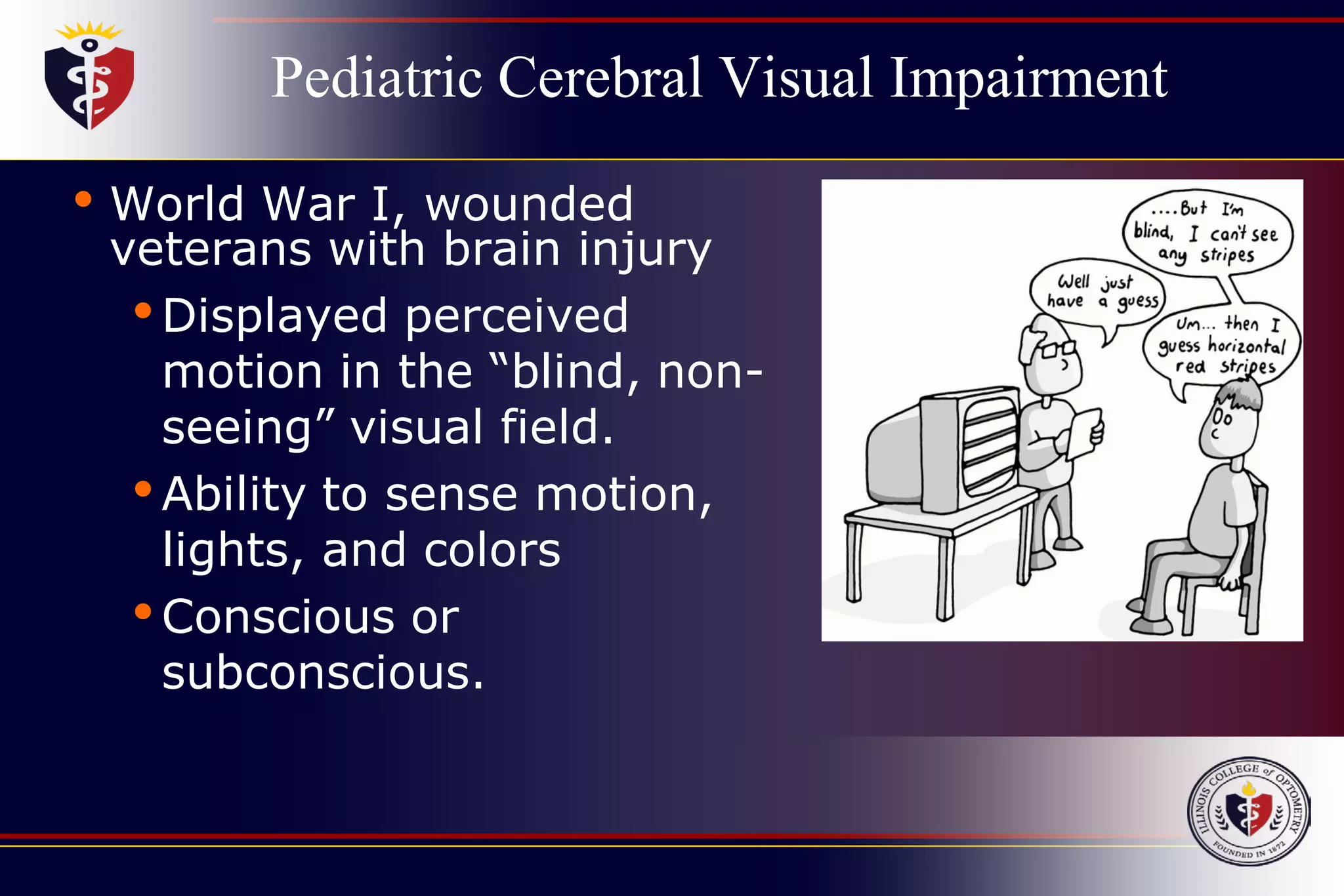 American Conference on Pediatric Cerebral Visual Impairment | PDF