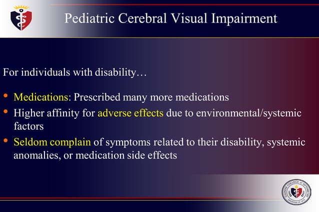 American Conference on Pediatric Cerebral Visual Impairment | PDF | Eye ...