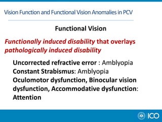 Diagnosis and Therapeutic Intervention of Vision Function and ...
