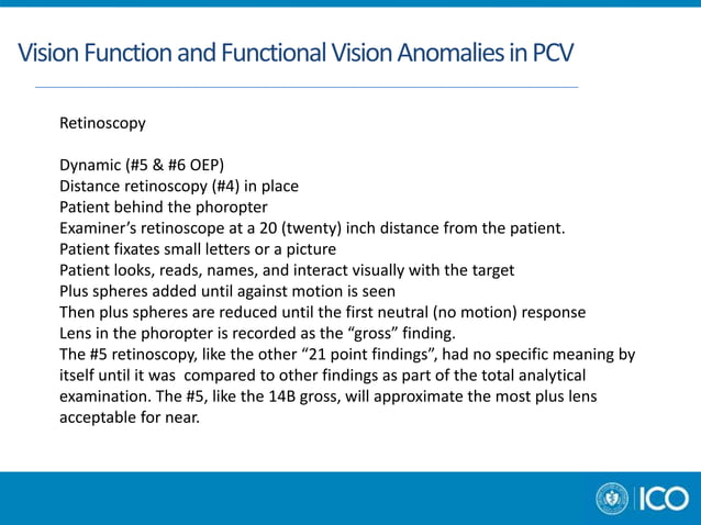 Diagnosis and Therapeutic Intervention of Vision Function and ...