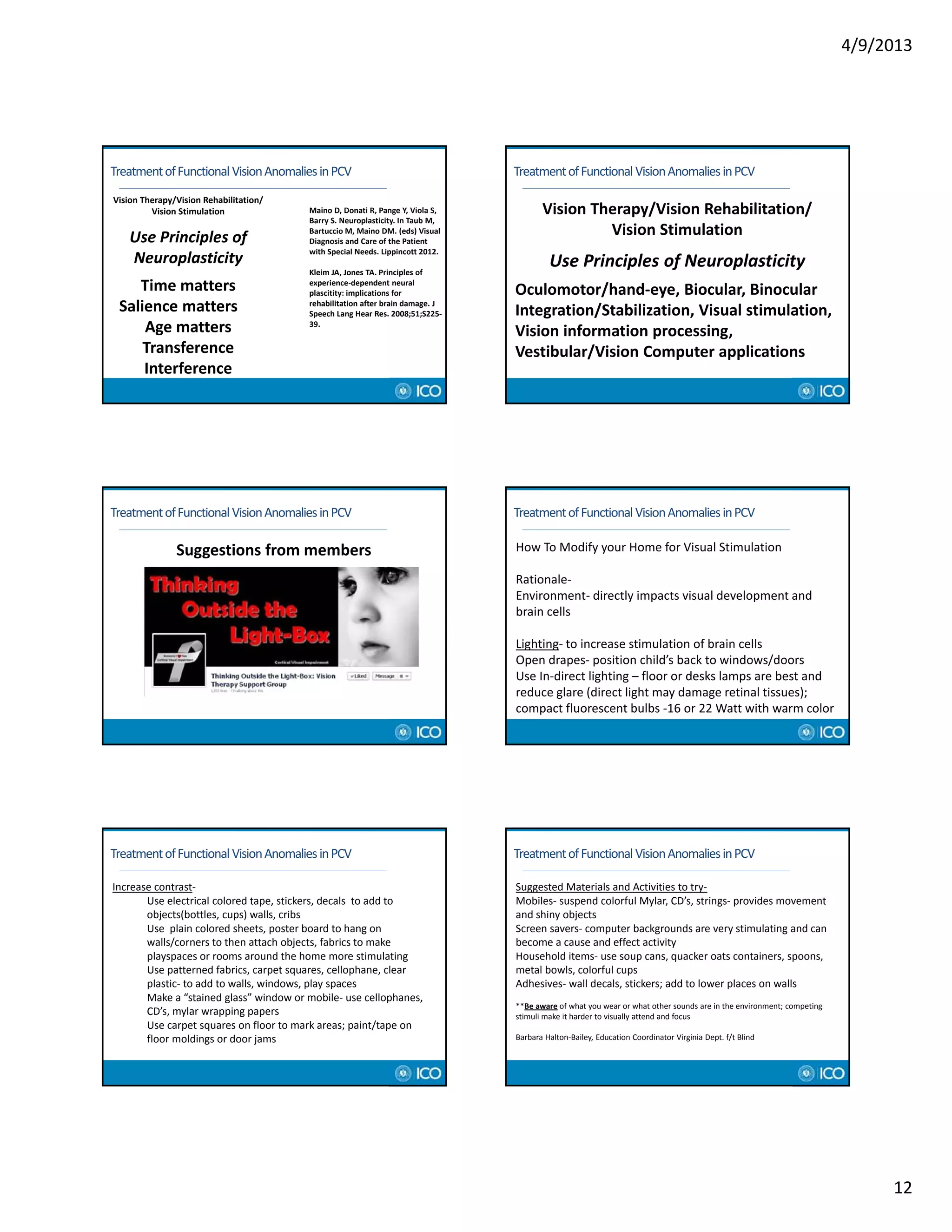 Pediatric Cortical Visual Impairment | PDF