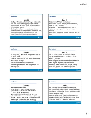 Pediatric Cortical Visual Impairment | PDF