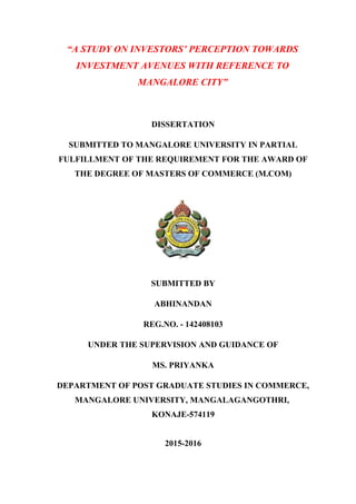 Main page for project work | DOC