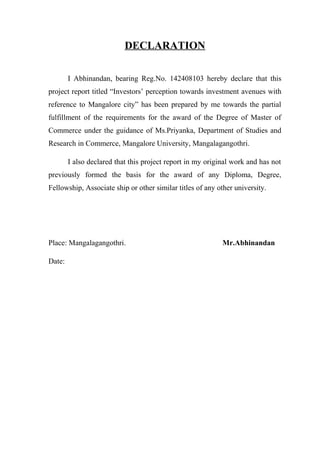 Main page for project work | DOC