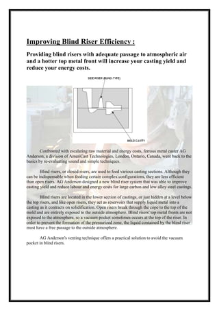 Foundry - Blind Risers | DOCX