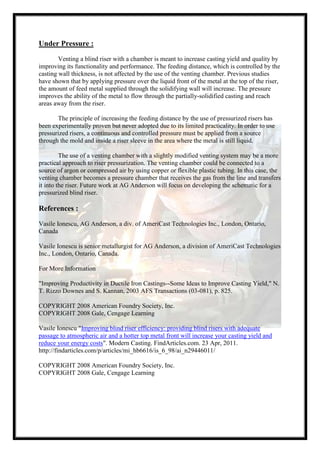 Foundry - Blind Risers | DOCX