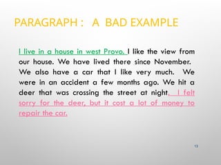 Main Parts of a Paragraph of English.pptx