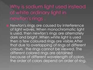 INTERFERNCE & DIFFRACTION | PPTX | Physics | Science