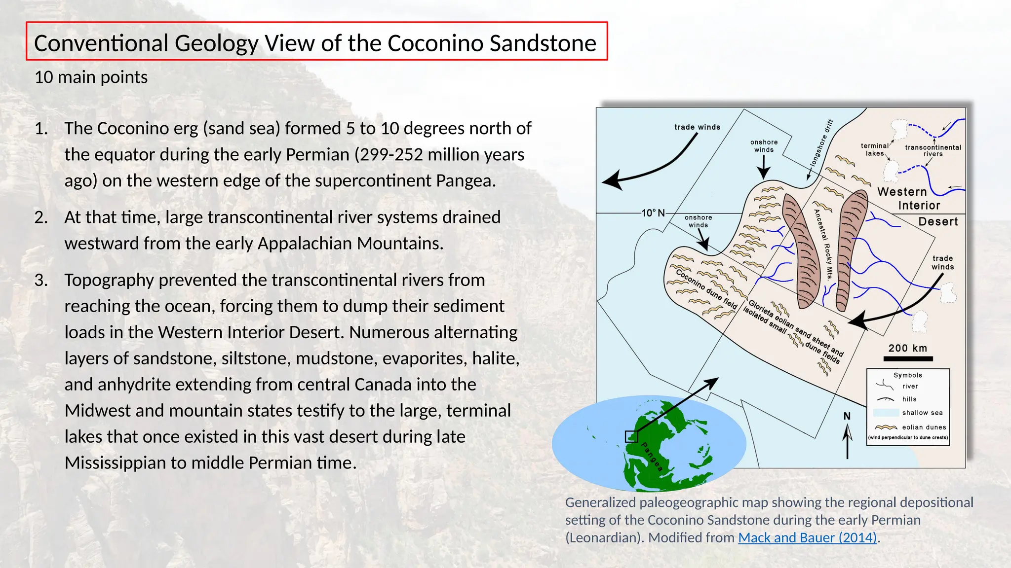 Main points - Flood Geology and Conventional Geology Face Off Over the ...