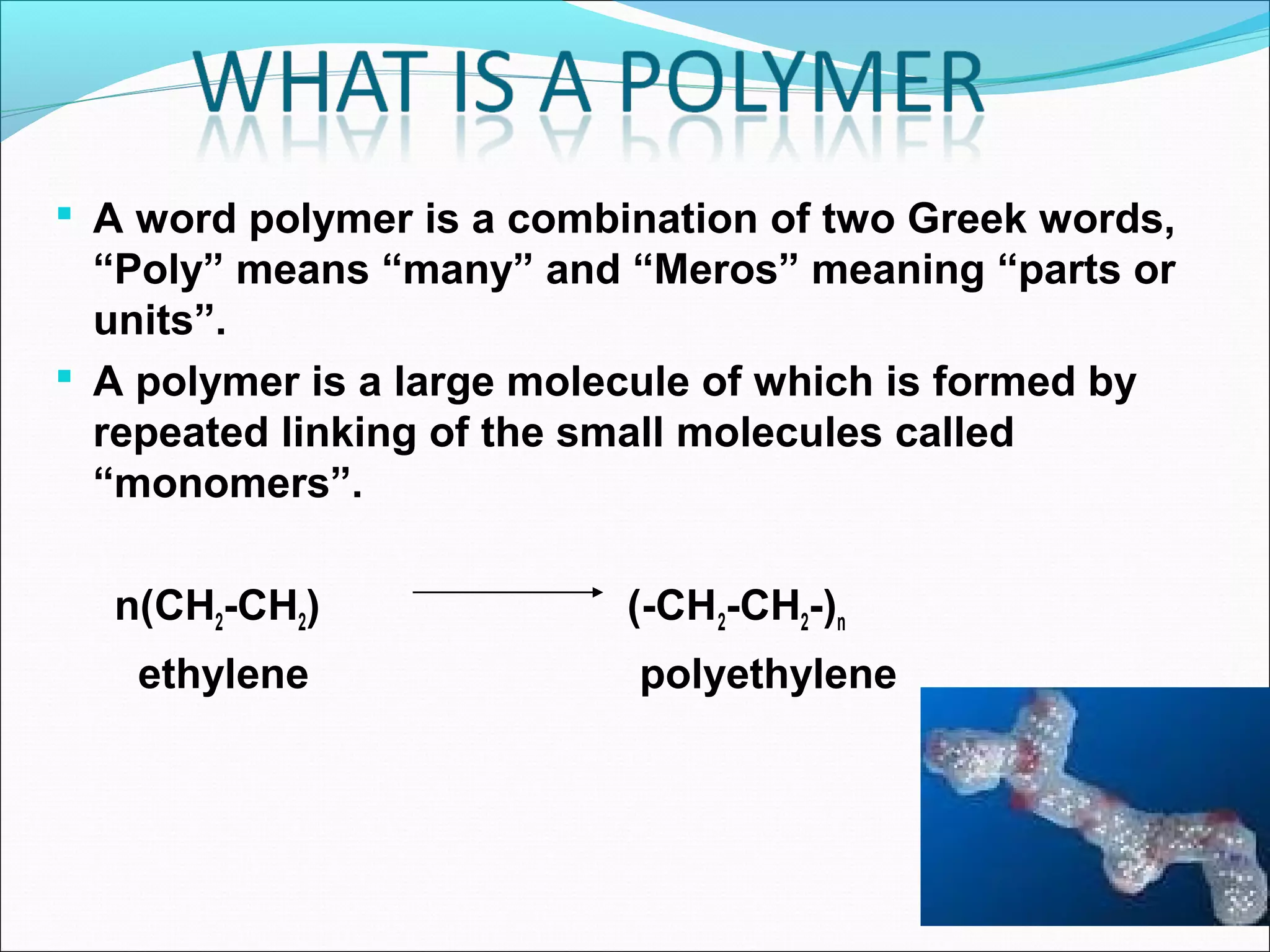 Introduction to pharmaceuitcal polymer chemistry | PPT