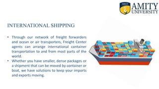 Freight, Courier & Logistics Services | PPTX