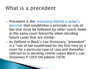 Precedent case rules _ what is a precedent in law – Akapv