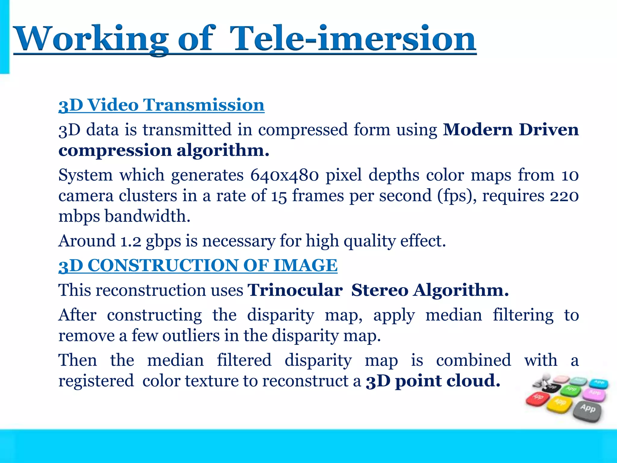 Tele-immersion | PPTX