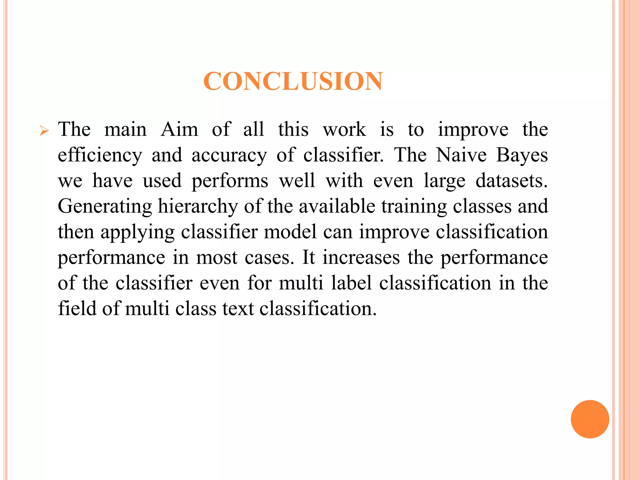 Document Classification Using Hierarchies Clusters Technique | PPT Document Classification Using Hierarchies Clusters Technique | PPT