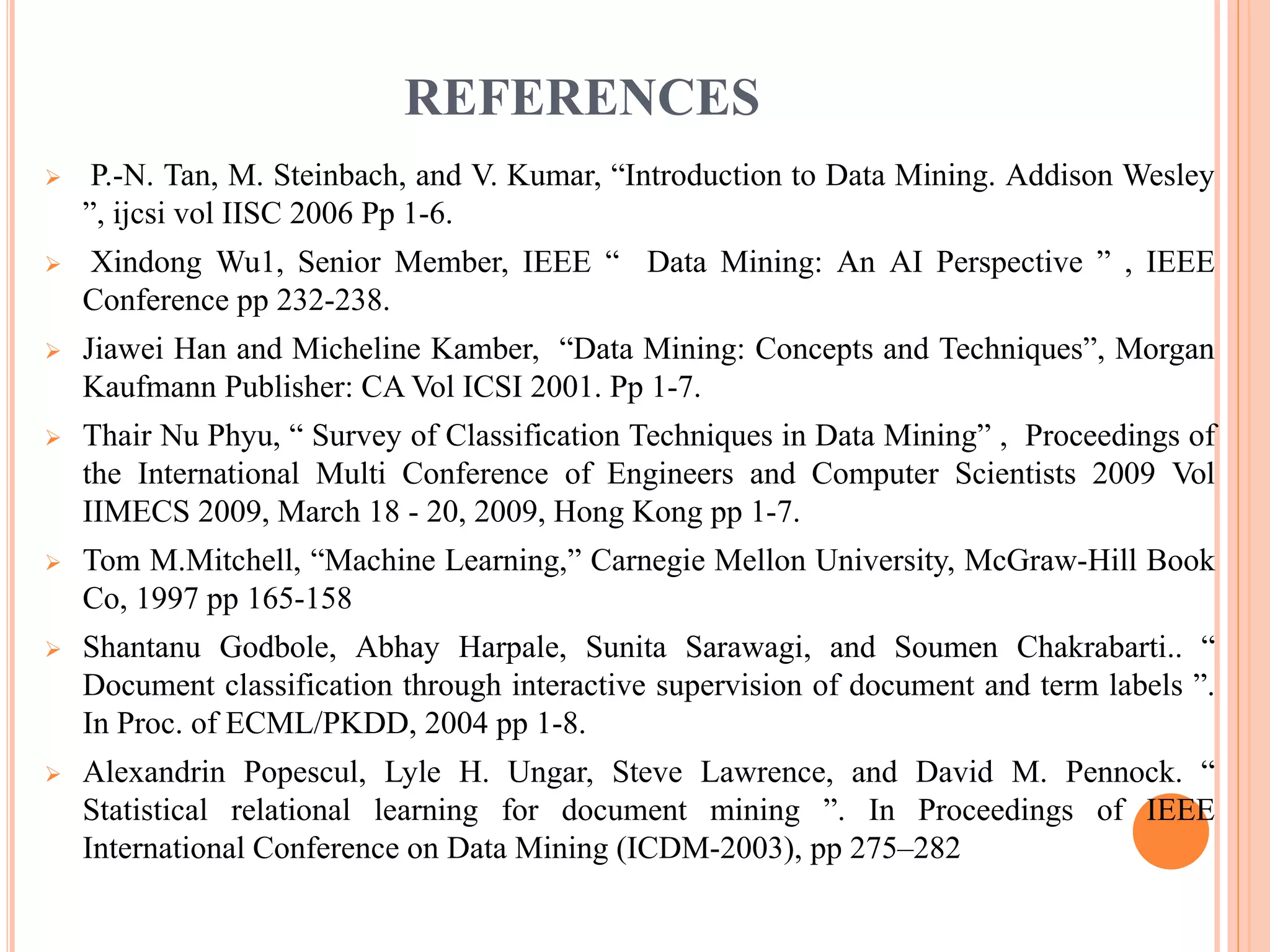 Document Classification Using Hierarchies Clusters Technique | PPT Document Classification Using Hierarchies Clusters Technique | PPT