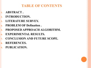 Document Classification Using Hierarchies Clusters Technique | PPTX