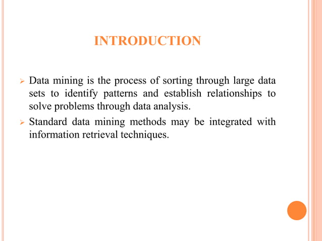 Document Classification Using Hierarchies Clusters Technique | PPT Document Classification Using Hierarchies Clusters Technique | PPT
