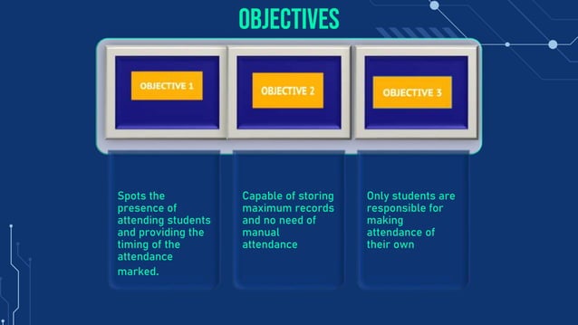 Attendance Management System using Face Recognition | PPTX