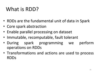 An Introduction to Apache Spark | PPT