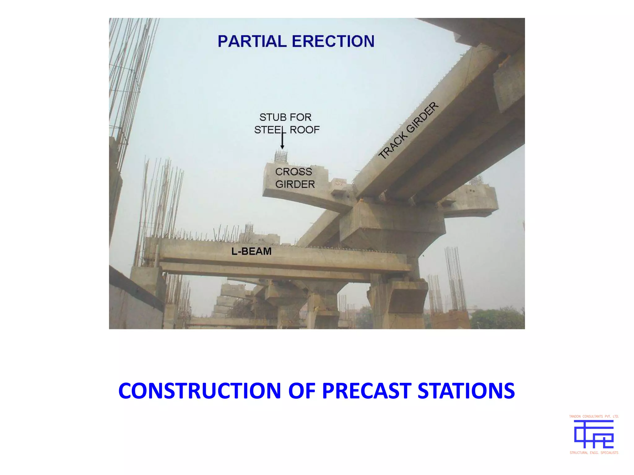 PRECAST CONCRETE METRO STATIONS A CHALLENGE TO DESIGNERS & CONSTRUCTORS ...