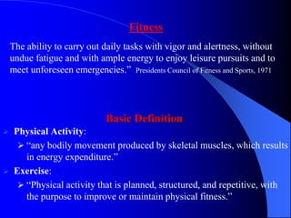 Physical Fitness components | PPT