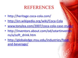 Main ppt on coca cola | PPTX | Business | Business and Finance