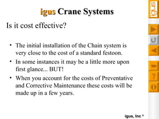 igus Cranes | PPT