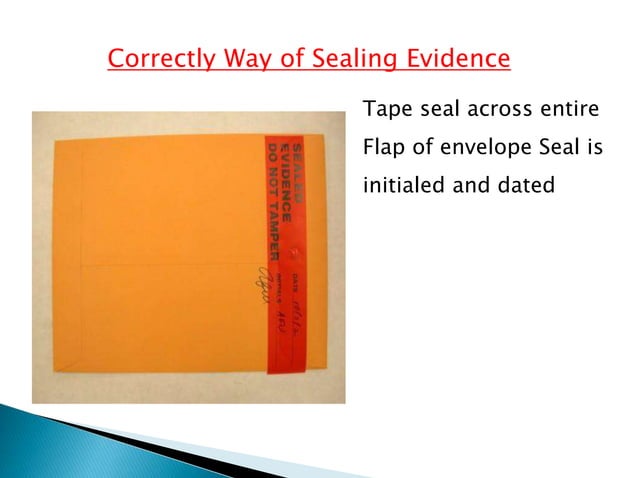 collection and packing of biological and firearm evidences | PPTX