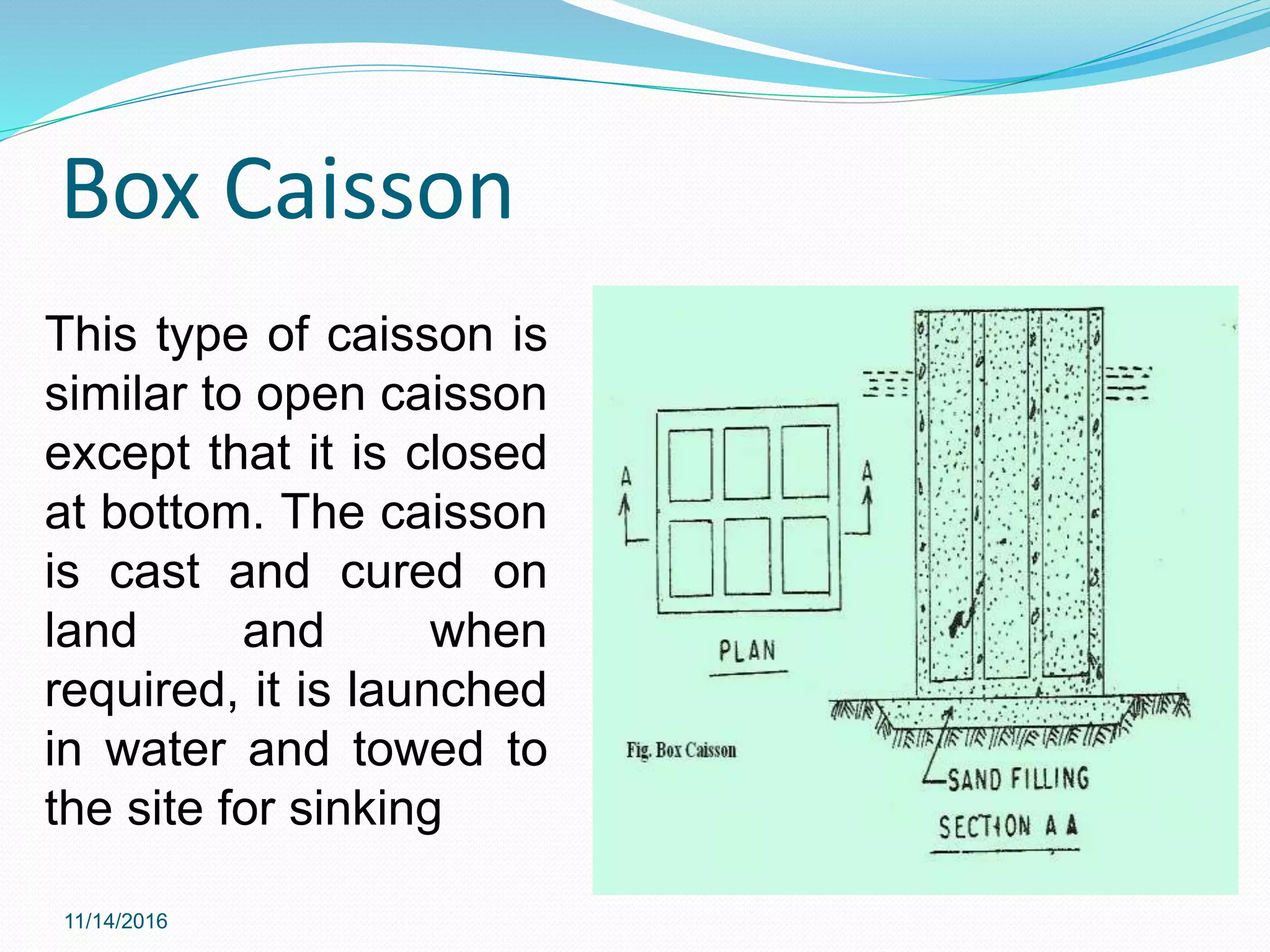 My presentation slide of Retaining Wall,Cofferdam and Caisson | PPTX