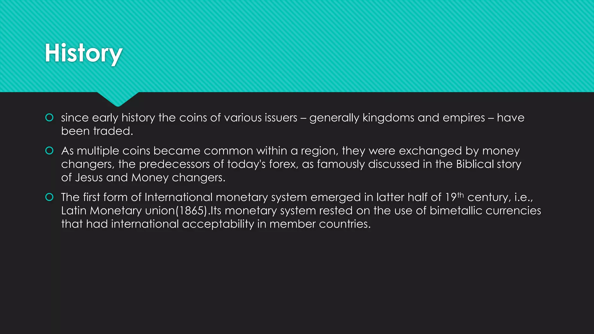 international monetary system | PPTX